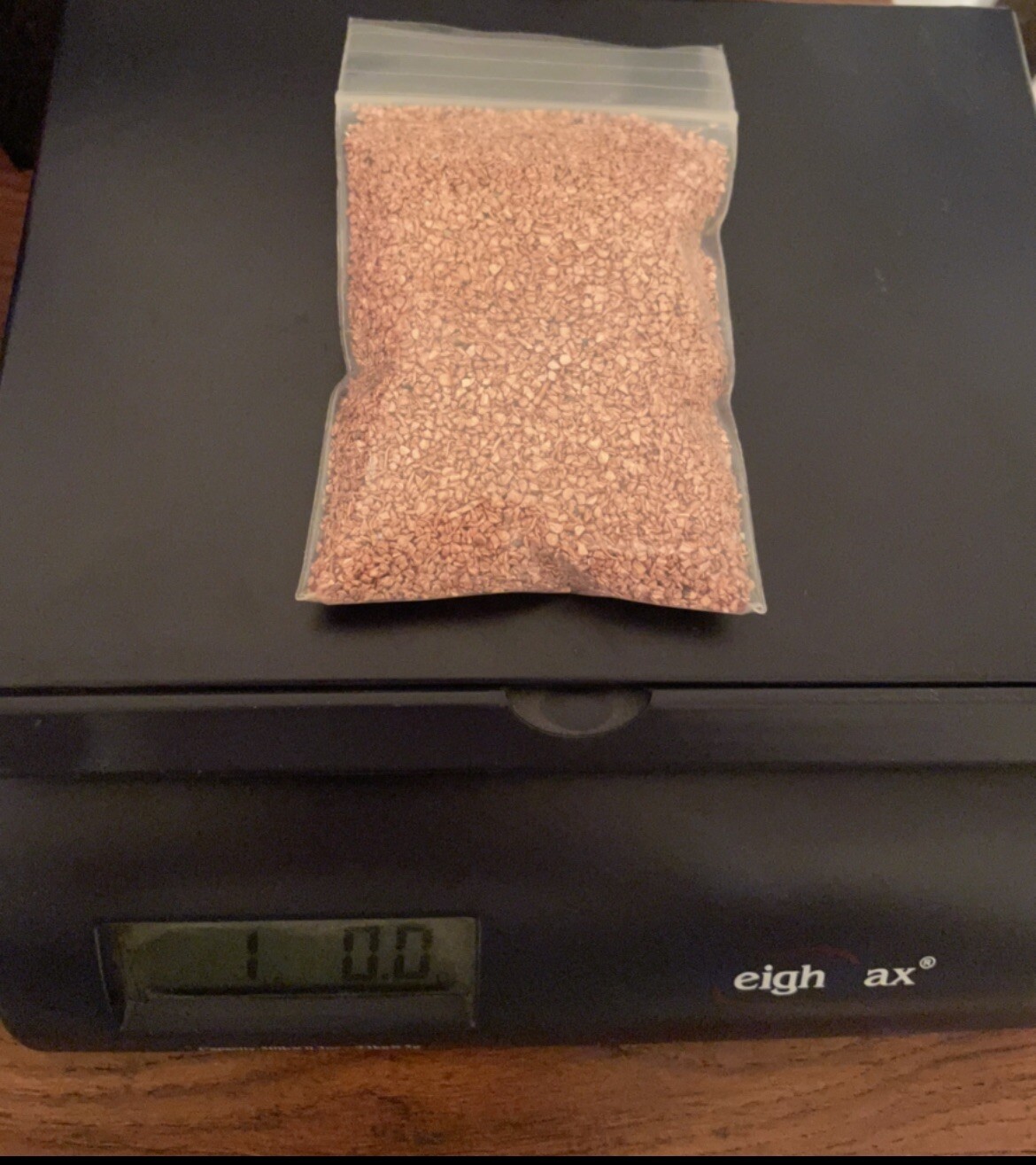 1 LB Copper CU Granules Chips Pieces 99.9% Pure FAST SHIPPING! | eBay