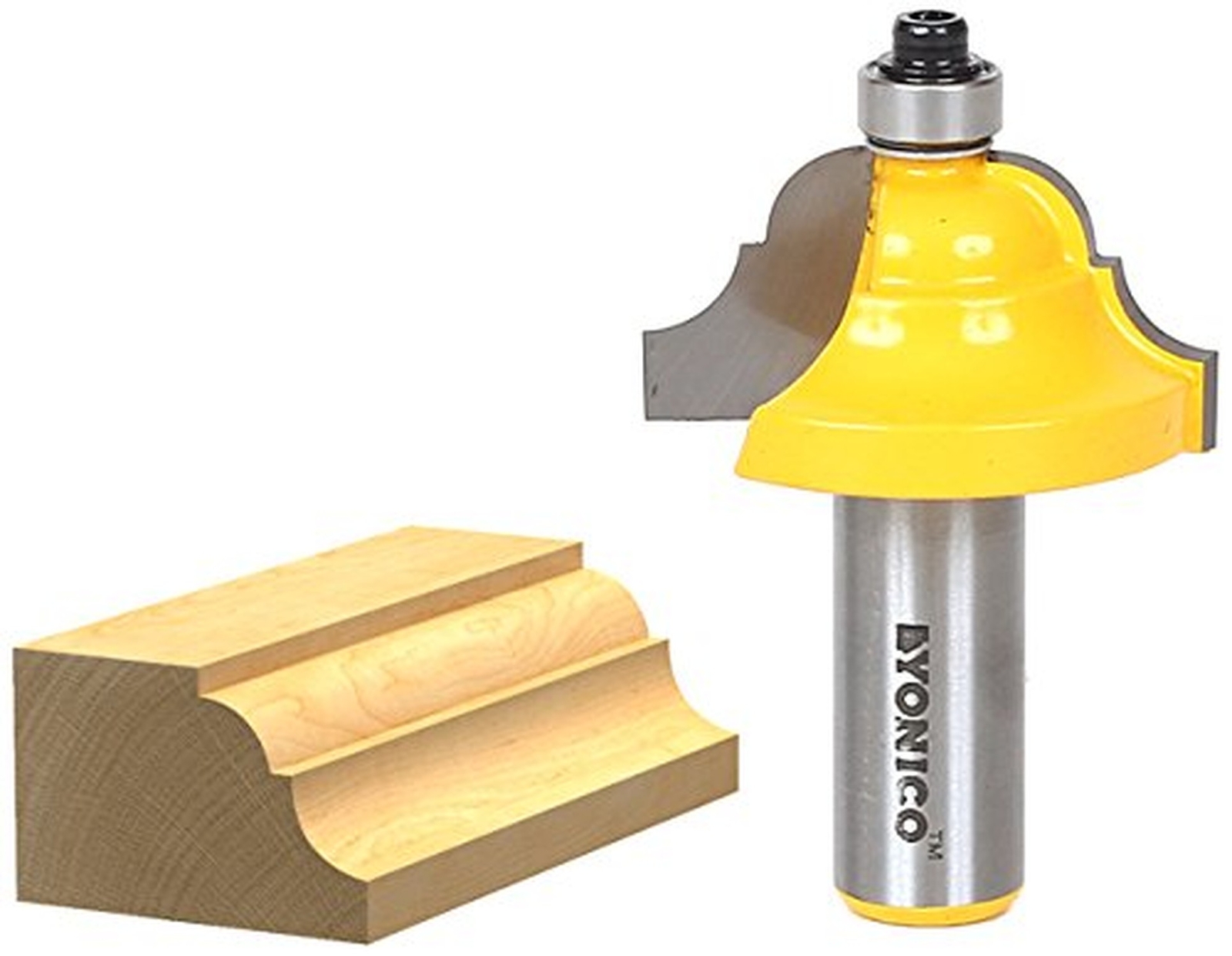 YONICO Classical Roman Ogee Router Bits Edge Forming 9/16-Inch 1/2-Inch ...