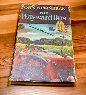 John Steinbeck The Wayward Bus True First Edition with DJ (1947) | eBay