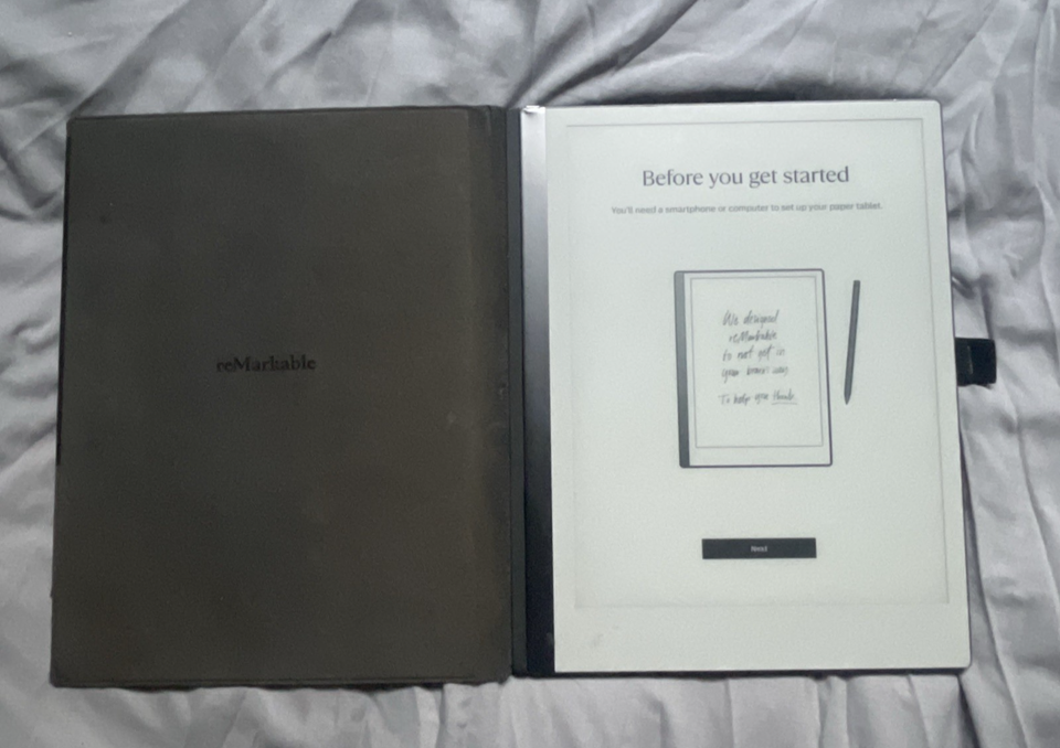 Remarkable 2 Paper Tablet with Folio - Fully Working | eBay UK