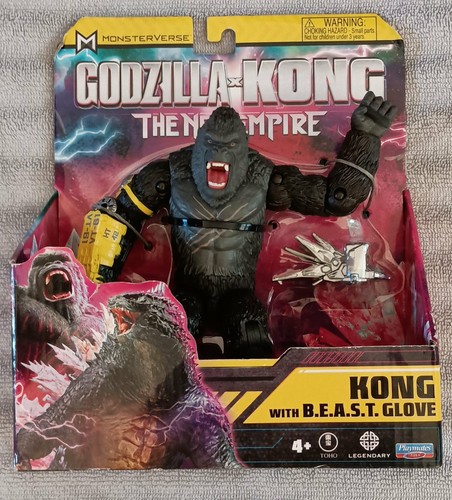 MonsterVerse GodzillaxKong The New Empire- Kong W/Beast Glove-NEW | eBay