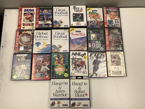 Lot of 20 - Sega Genesis & Master System Games - Tested and Working | eBay