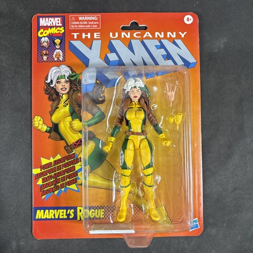 ROGUE RETRO UNCANNY X-MEN MARVEL LEGENDS 1:12 ACTION FIGURE NEW ON CARD ...