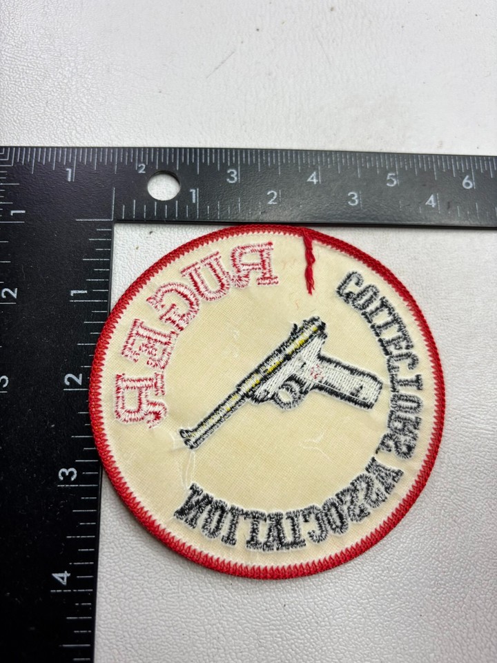 Pistol Gun Firearm RUGER COLLECTORS ASSOCIATION Patch (Gun Or Hunt ...