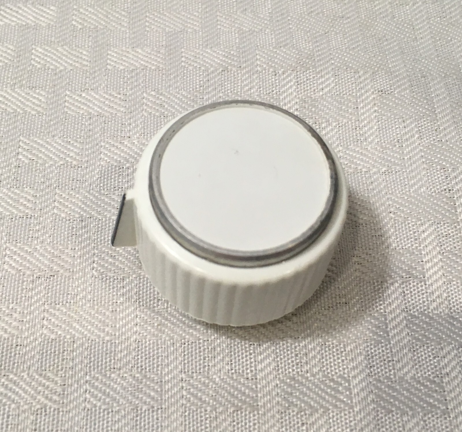 WHIRLPOOL / ROPER DRYER CONTROL KNOB / 3393271 / WHITE / 1.25" DIAMETER ...