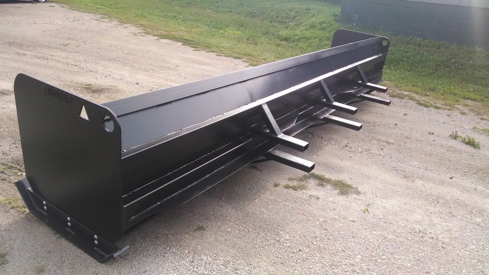 LINVILLE 16' SNOW PUSHER Loader Box SnowPlow LIFETIME WARRANTY American ...