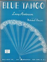 Anderson, Leroy - Blue Tango - Vintage SHEET MUSIC | eBay