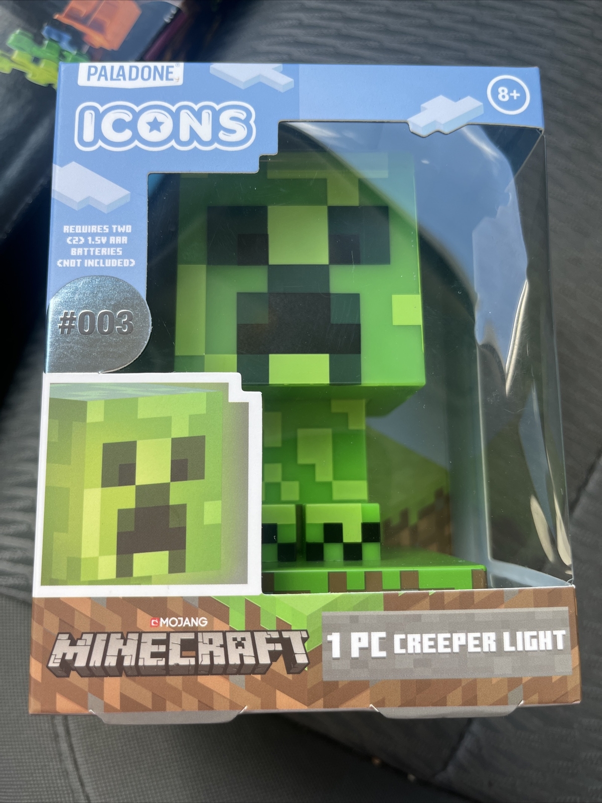 Minecraft CREEPER Icon Light 3D Character Lamp Nightlight Video Game Figure NEW | eBay