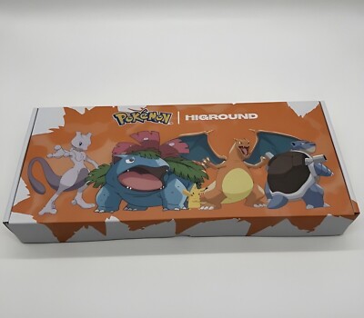 Pokémon + HiGround HG Base 65 Keyboard - Charizard - BRAND NEW IN HAND ...