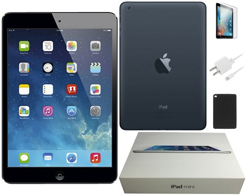 Apple iPad Mini Black and Slate, Wi-Fi Only, 7.9-inch, 16GB, Free 2-Day ...