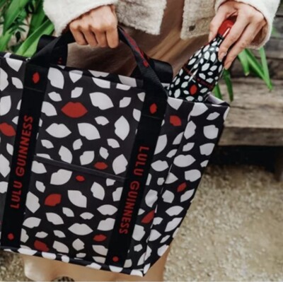 John Lewis , Waitrose Lulu Guinness Flurry Tote Bag 💋 Brand New Ready ...