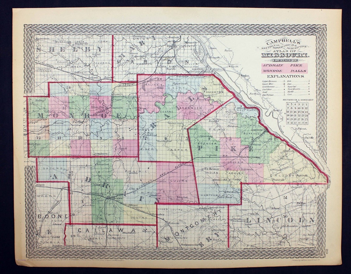 Camden County Missouri Map