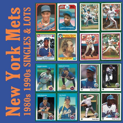 New York Mets 1960s 1970s 1980s 1990s - SINGLES & LOTS | eBay