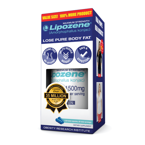 Lipozene Mega Bottle Maximum Strength Weight Loss Supplement 1500Mg ...