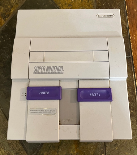 Super Nintendo Entertainment System [SNS-001] SNES Console Only Parts or Repair | eBay