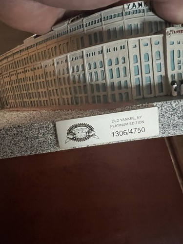 2002 Sports Collector’s Guild Old Yankee Stadium Platinum Edition /4750 ...