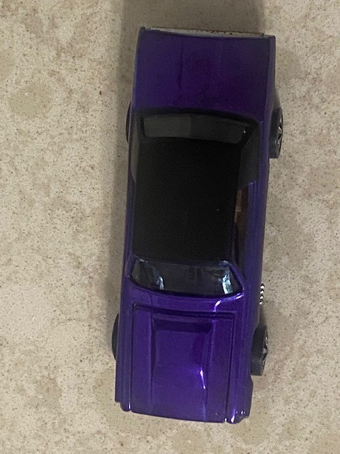 VINTAGE HOT WHEELS REDLINE 1967 CUSTOM T-BIRD PURPLE US 1-OWNER BADGE ...