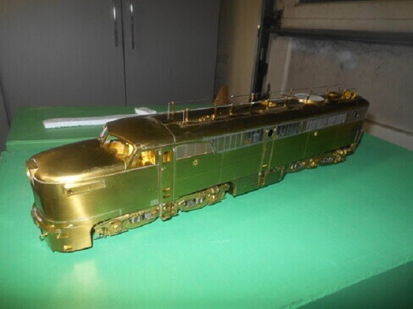 o scale 2 rail brass Locomotive OMI PRR PA 1 A Unit by Ajin | eBay