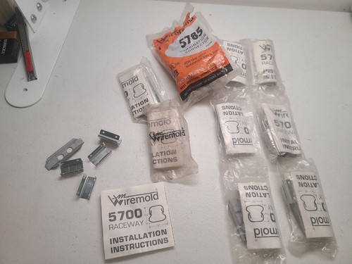 Vintage Electrical Equipment Wiremold 5700 Raceway 5785 Connector LOT ...