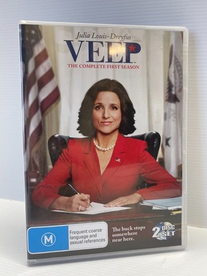 Veep DVD Julia Louis-Dreyfus Season 1 Political Comedy TV Series 2 Disc ...