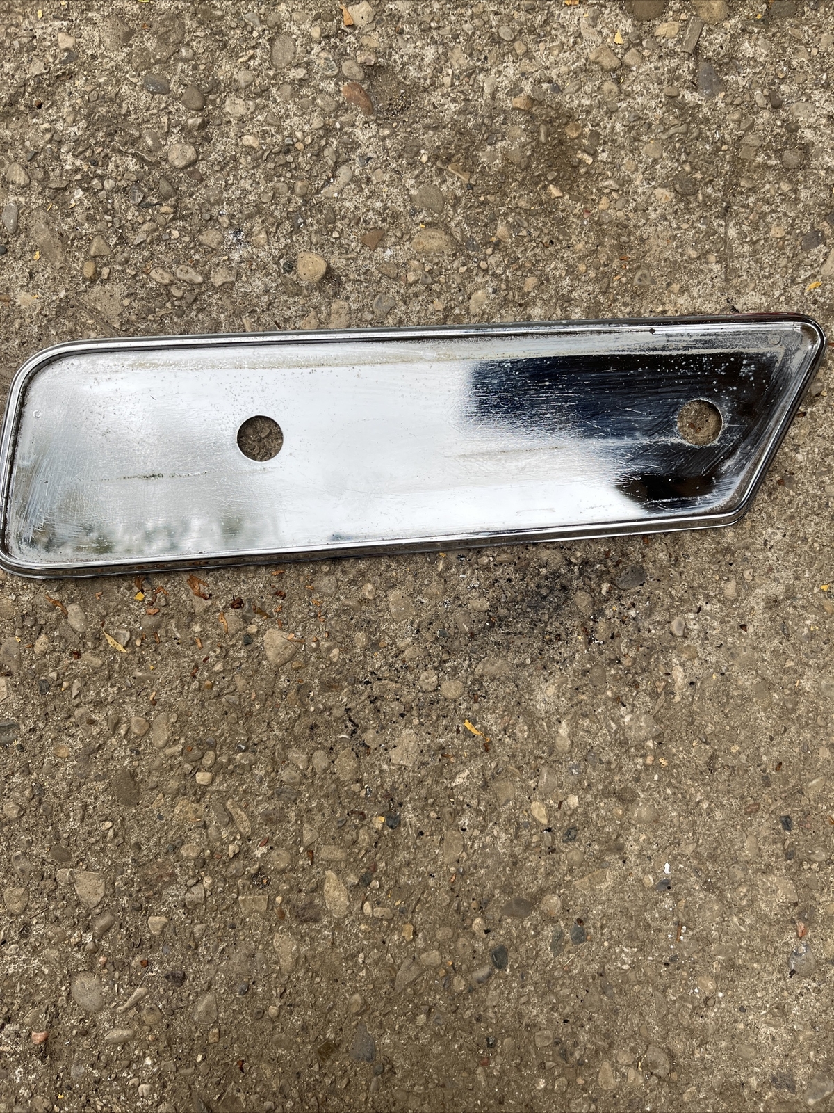 Jeep Comanche MJ 86-92 Chrome Arm Rest Trim Backing Plate RH | eBay