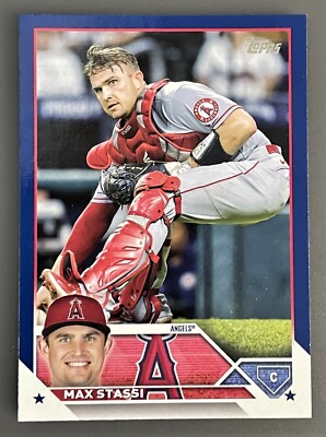 2023 Topps Series 1 Max Stassi Blue Parallel #85 | eBay