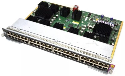 Cisco WS-X4648-RJ45V+E 48-Port Catalyst 4500 E-Series 48-Port PoE+ NEW ...