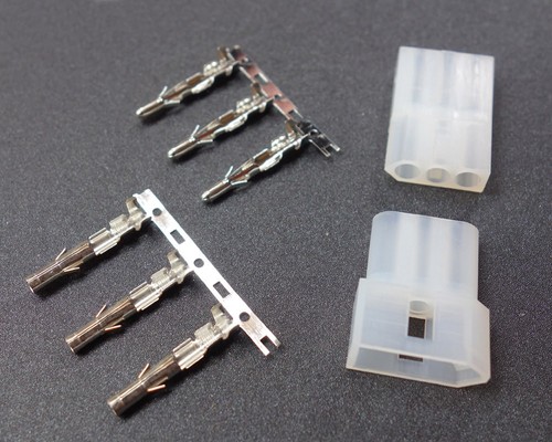 5 Sets Molex 3 Pin 0.093 .093" Male Female Power Plug connector Arcade ...