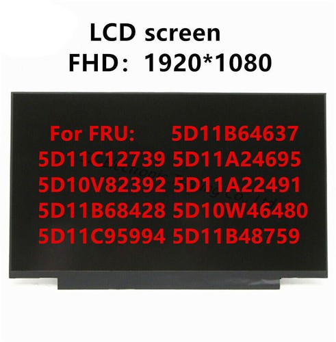 For Lenovo Thinkpad P14s T14 Gen 2 L14 LCD Screen Display Panel FHD ...