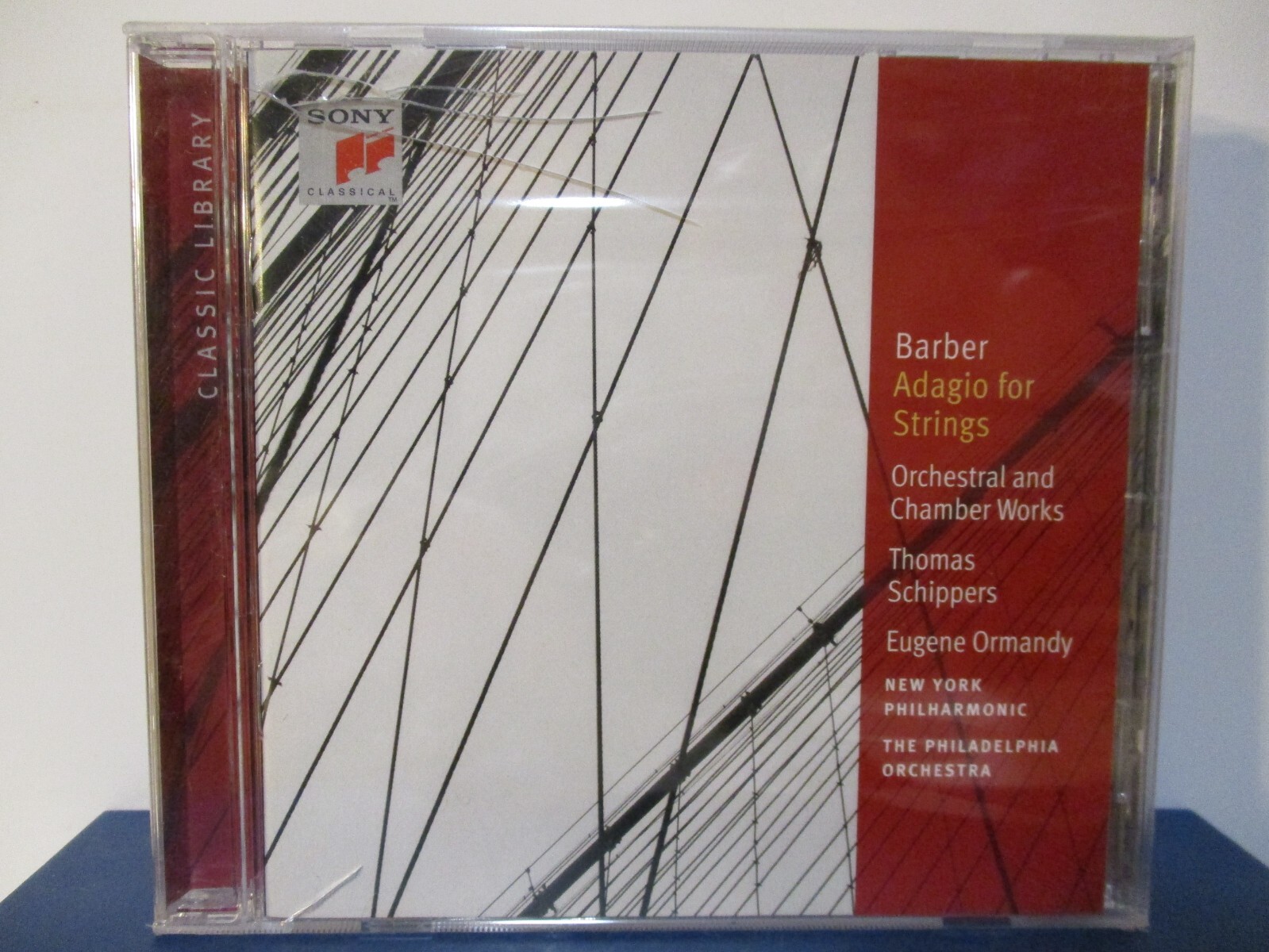 SAMUEL BARBER - Adagio For Strings / Orchestral Chamber Works - NEW CD ...