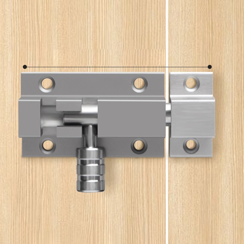 Aluminum Alloy Sliding Lock Enhanced Security with Keyless Entry ...
