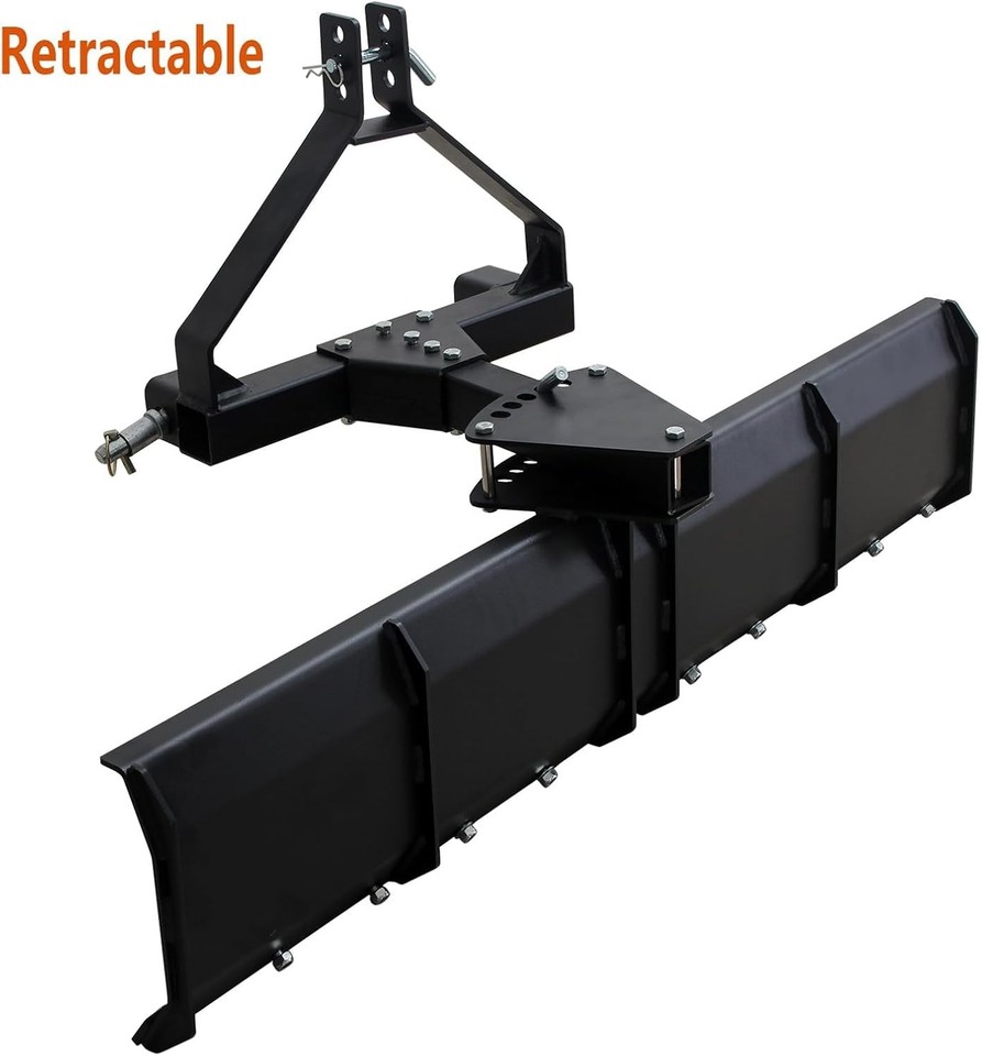 52" Width 3 Point Rear Grading Blade for CAT 0 & CAT 1 Tractor, Heavy ...