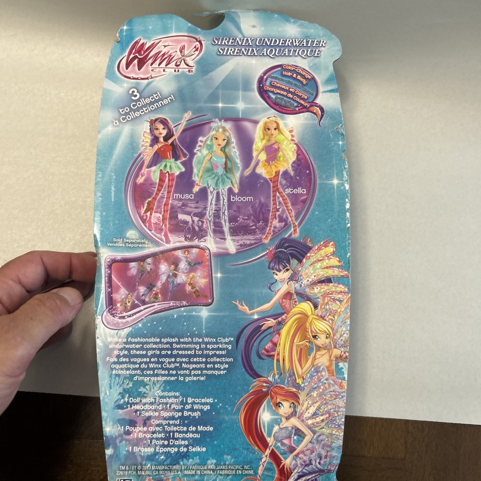 Winx Club Stella Sirenix Underwater Toys Я Us Exclusive Jakks Pacific ...