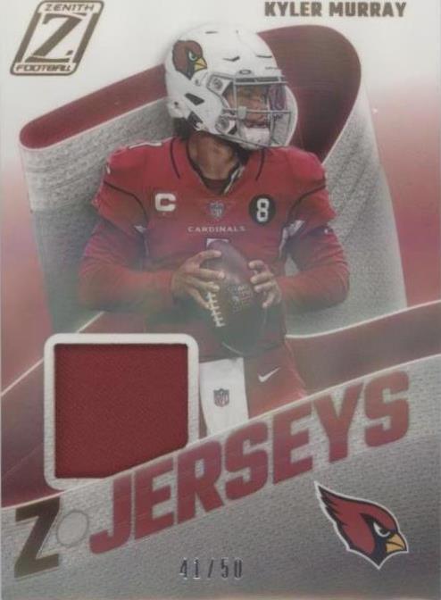 2021 Panini Zenith - Z-Jersey Kyler Murray #Z-KM Copper /50 (MEM) for ...