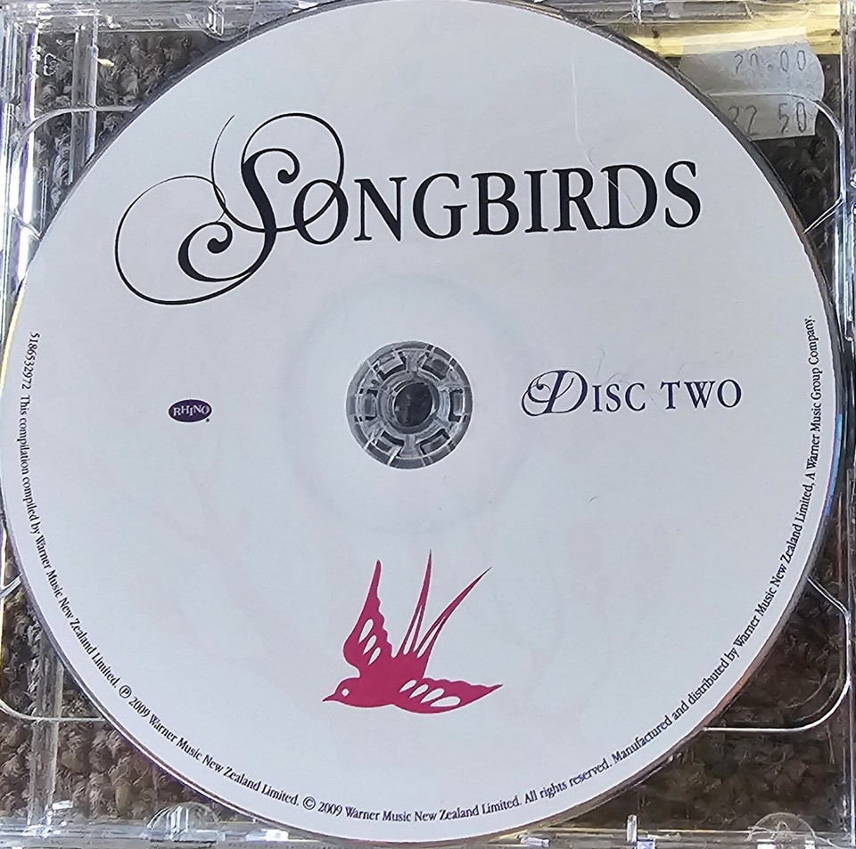 VARIOUS - SONGBIRDS: 36 SONGS FROM THE MOST BEAUTIFUL FEMALE VOICES ...