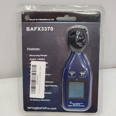 Bafx Products BAFX3370 Digital Sound Level Meter | eBay