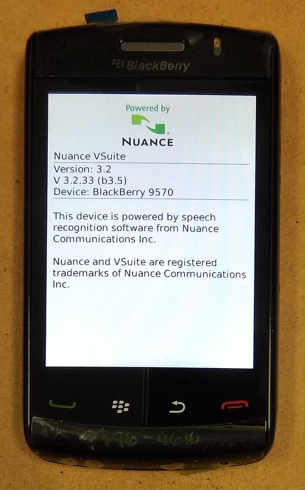 BlackBerry Storm 3 III 9570 - Black ( Verizon ) Unreleased Prototype ...