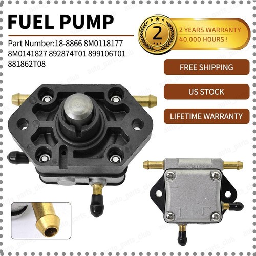 Outboard Fuel Pump Mercury 899106T 899106T01 881862T 881862T08 30-60HP ...
