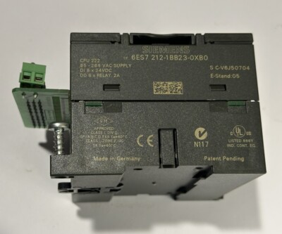 Siemens S7-200 Series CPU222 PLC (6ES7-212-1BB23-0XB0) | eBay