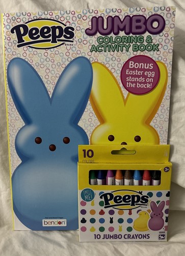 Peeps Coloring & Activity Easter Fun! With Crayons 805219595596| eBay