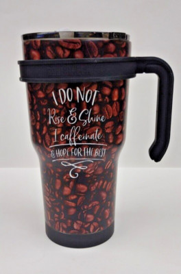 Roughneck 30 Oz. Custom Mug With Removable Handle "I DO NOT Rise ...