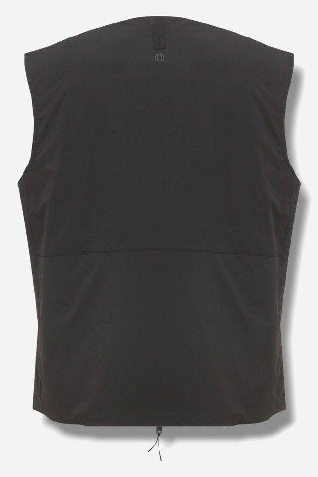 $157 Represent Men's Black Nylon Blend Techno Vest Jacket Size XL | eBay