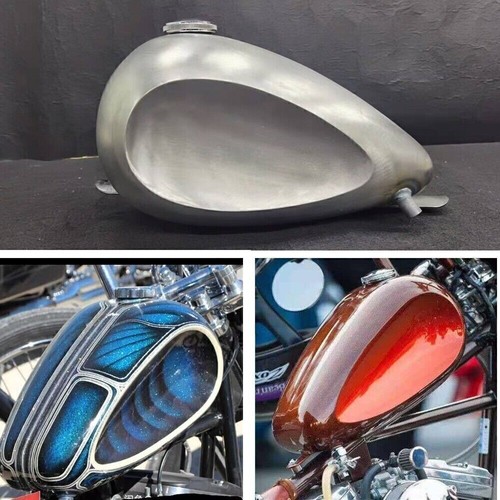 Handmade 3.1Gal Motorcycle Gas Fuel Tank for Honda Yamaha Harley ...