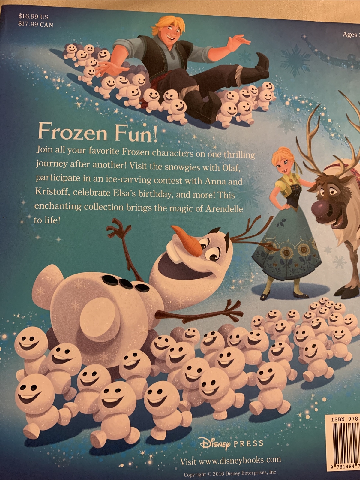 Storybook Collection: Frozen Storybook Collection by Disney Books (2016 ...