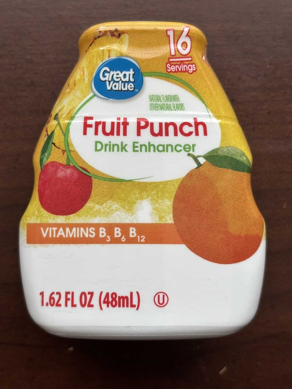 2 Great Value Fruit Punch Liquid Water Drink Enhancer 1.62 Oz 48ml for ...