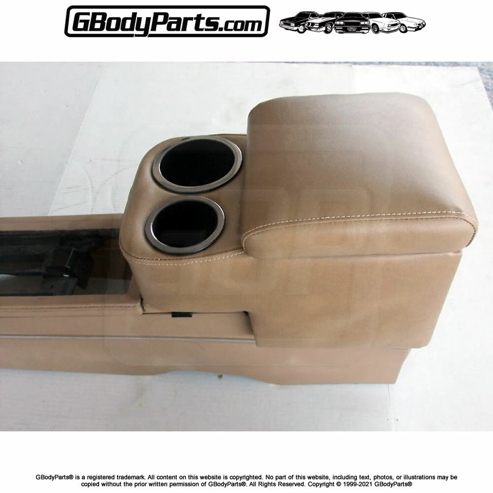 78-87 Grand National Regal Center Console Shorty Armrest Riser Cup ...