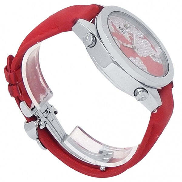 Jacob & Co Five Time Zones Stainless Steel Red Rubber Diamonds Red ...