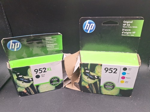 HP 952 Combo Pack Standard Capacity Ink Cartridges & 952 XL Open Box ...