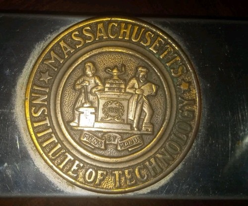 Vintage massachusetts institute of technology desktop Pen Holder | eBay