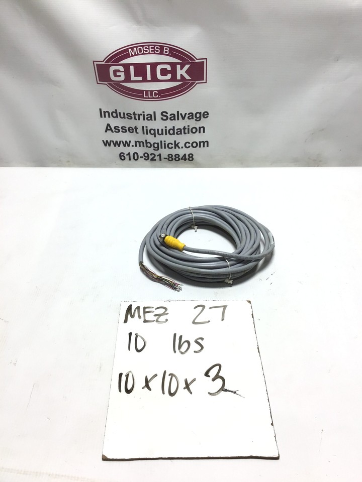 Turck 101550988 Cable Gray 24 AWG/12 105C 300V E11717 CSA AWM LL31602 ...